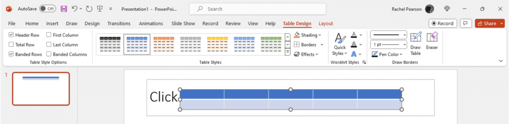 Inserting Tables in PowerPoint - how to do it | JPL IT Training